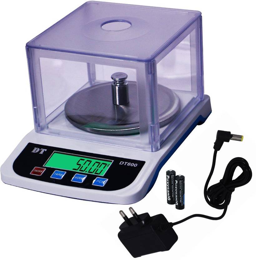 NIBBIN DT-600, Digital Jewellery Weight Machine With 1Kg Capacity, 0.01 ...