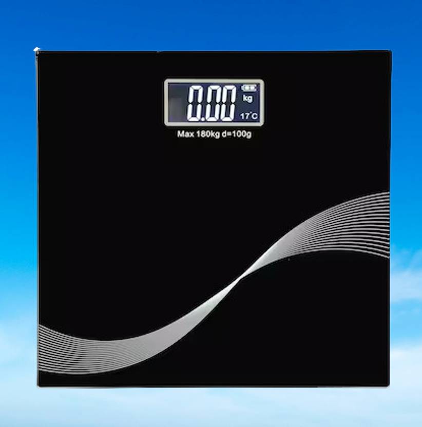 shreeji plus Wave Digital Weighing Scale|LCD Panel|Thick Tempered Glass ...