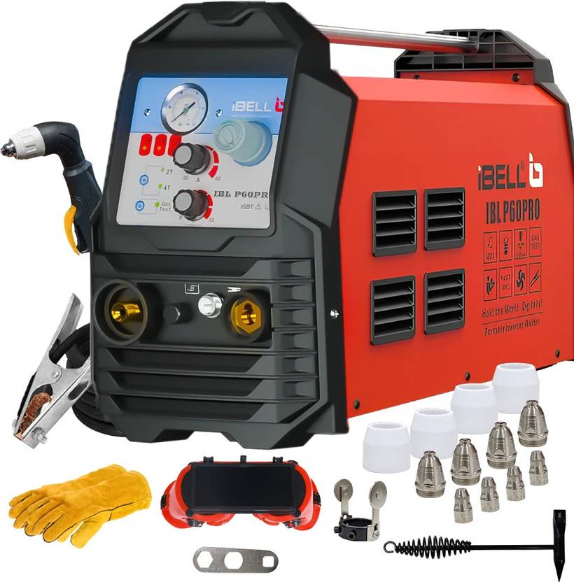 iBELL 60A Non-Touch Pilot ARC Air Plasma Cutter Inverter Welding ...