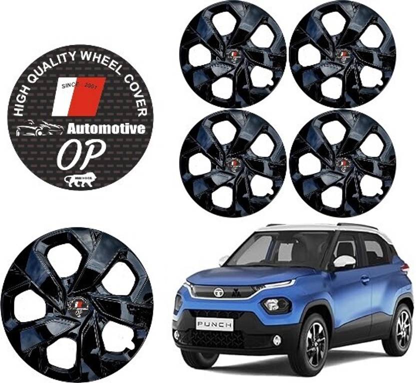Origin Paradise 15 Inch Black Wheel Cover/Cap for Tata Punch, Car Wheel ...