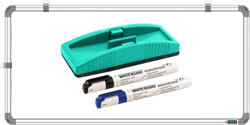 Flipkart.com | ShelfKing Non Magnetic 2x1 Feet Double Sided White Board ...