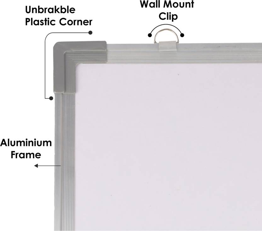 Flipkart.com | KIVA Non Magnetic Writing Board One Side White Marker ...