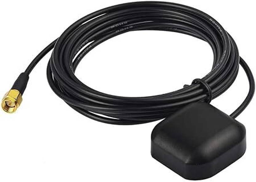 ABONIX GPS Antenna SMA Male Connector For Car, Jeep, Truck, Marine ...