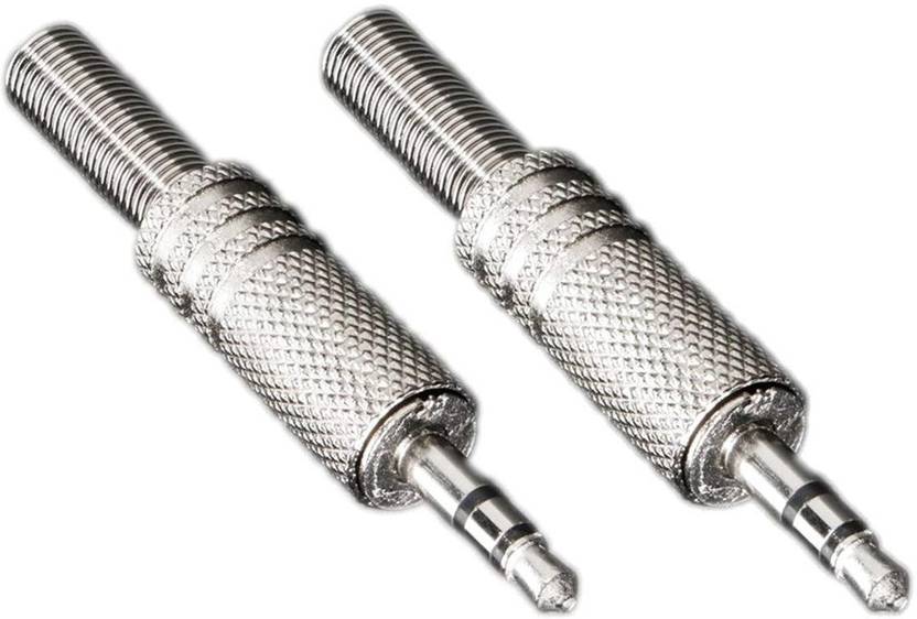 Sage 3.5mm Aux Connector Headphone Jack, 3 POLE, Metal Audio jack ...