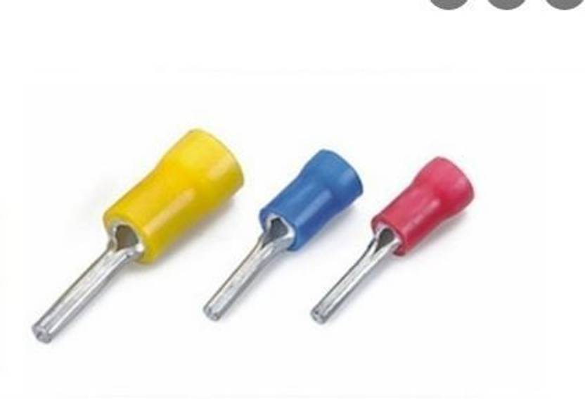 ARINO 2.5MM PIN TYPE LUGS ( 50PCS PACK ) INSULATED ( 100% COPPER ...