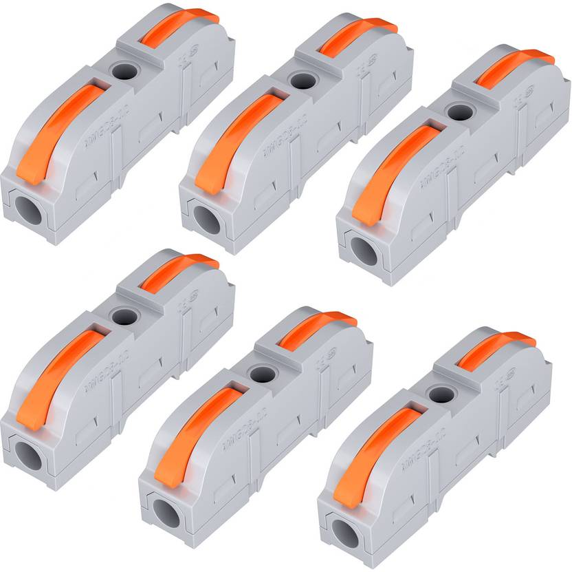 Besillia Cable connector jointer - Wire connector clip (6pcs, 1 to 1 ...