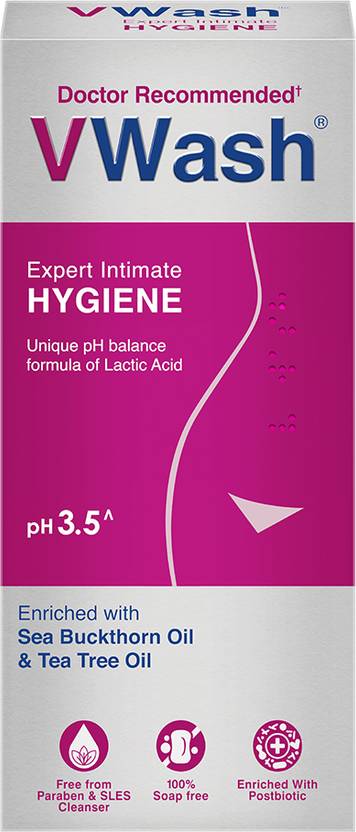 vwash Plus Expert Intimate Hygiene Wash for Women with pH 3.5 Intimate ...