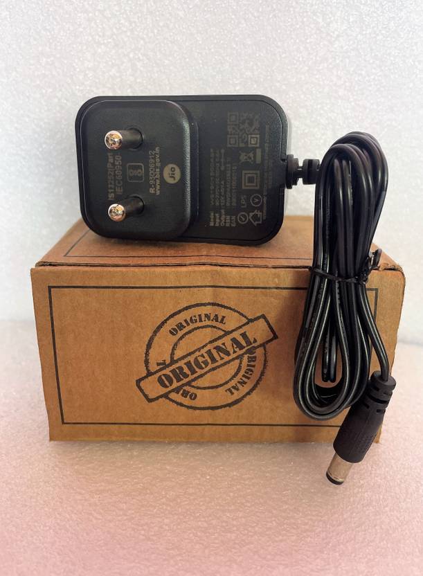 Xtreamer Technology Jio Original 12V/1Amp Set top Box- Jio,Tata Play ...