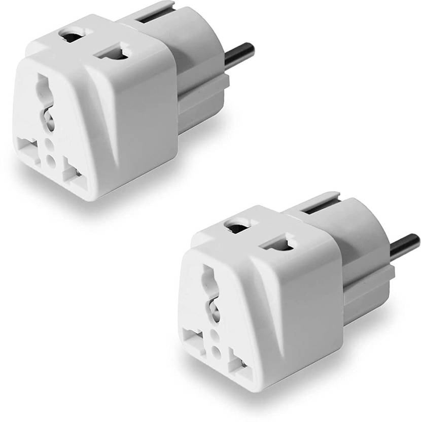 MX Conversion Plug Europe Type Schuko to Universal Socket & 2 pin Pack ...