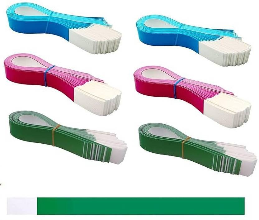 SNOWIE SOFT Neon Paper Wristbands Waterproof Tear Resistant Adjustable ...