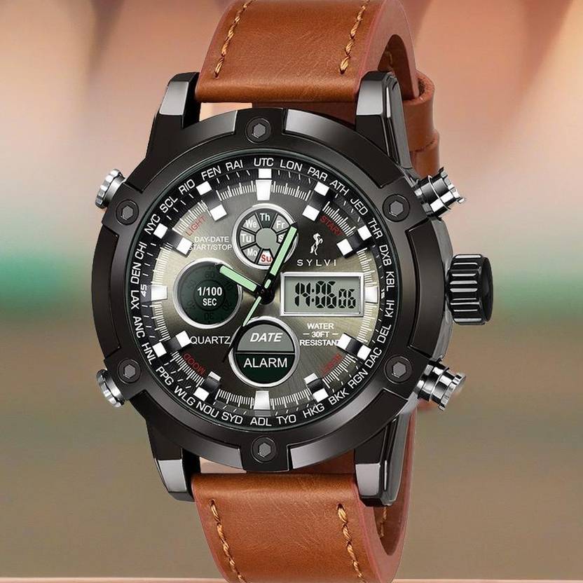 Sylvi ICONIC BROWN - Luxury Leather Watch For Men ICONIC BROWN - Luxury ...