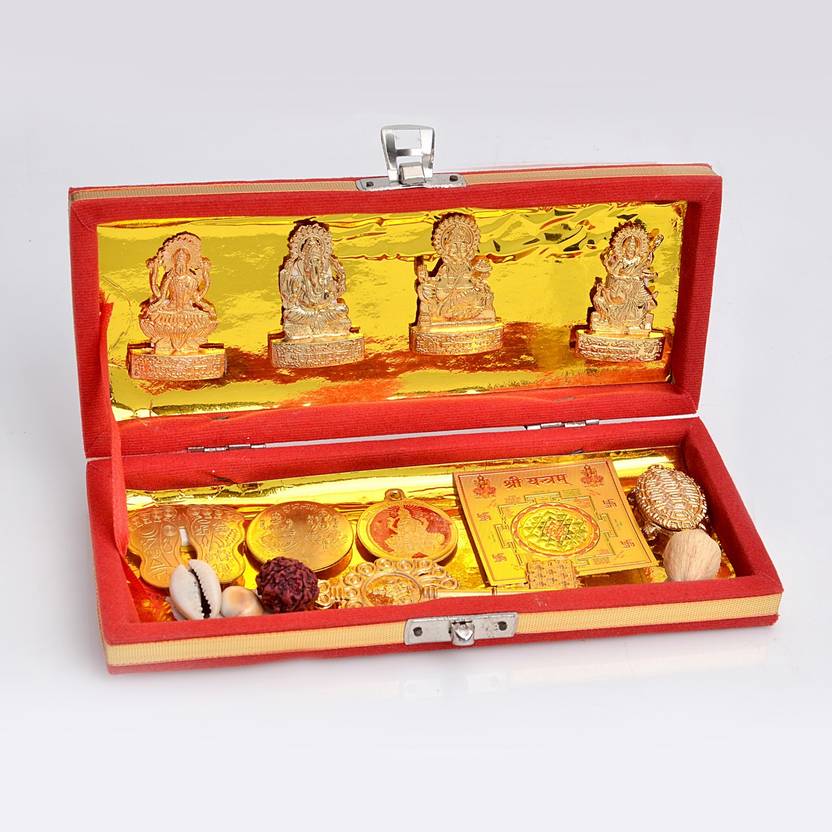 AJ Creations Sri Dhan Laxmi kuber Maha Yantra for Wealth and Pooja ...