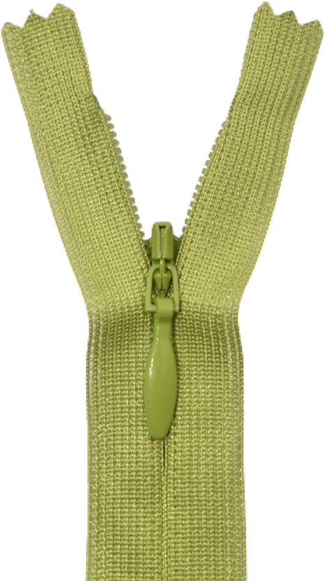Hunny - Bunch YKK 2CC Premium Invisible Concealed Knitted Tape Zipper (18 inches)(Shade - 10 ...