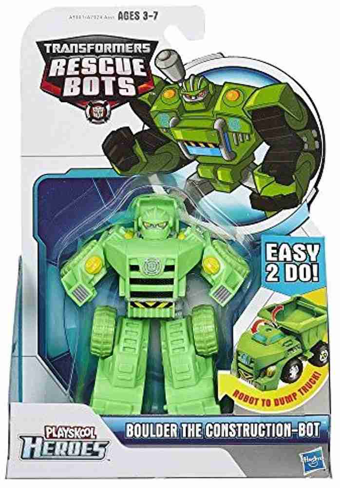Playskool heroes transformers rescue bots boulder store