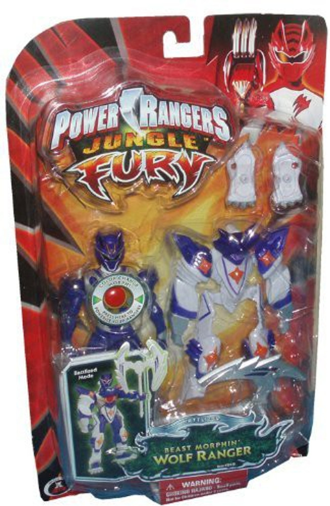 Power Rangers Jungle Fury Wolf Ranger Toys