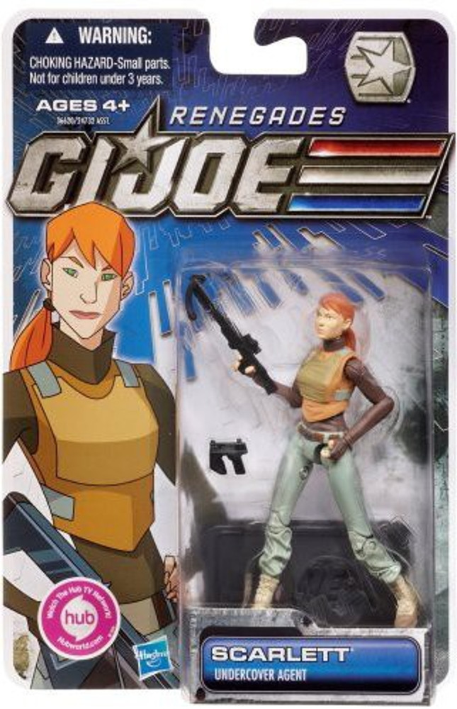 Hasbro Gi Joe Renegades 375 Inch Scarlett Undercover Agent Gi Joe Renegades 375 Inch Scarlett Undercover Agent Buy Scarlett Johansson toys in India. shop for Hasbro products in India. Flipkart