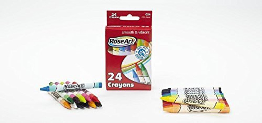 Rose Art Crayons 64