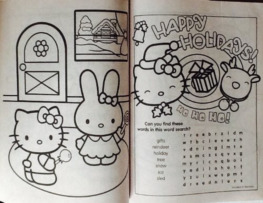 Hello Kitty Coloring Book With 400 Pages