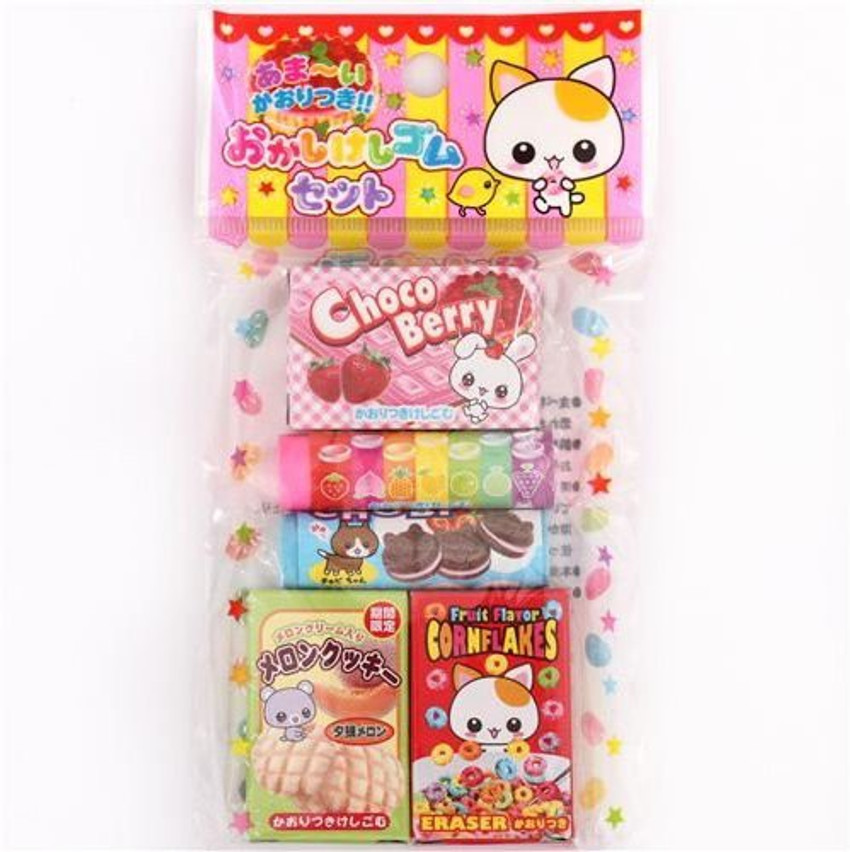 Scented Japanese Erasers
