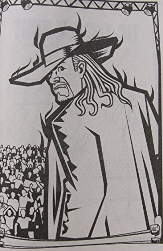wwe coloring pages undertaker