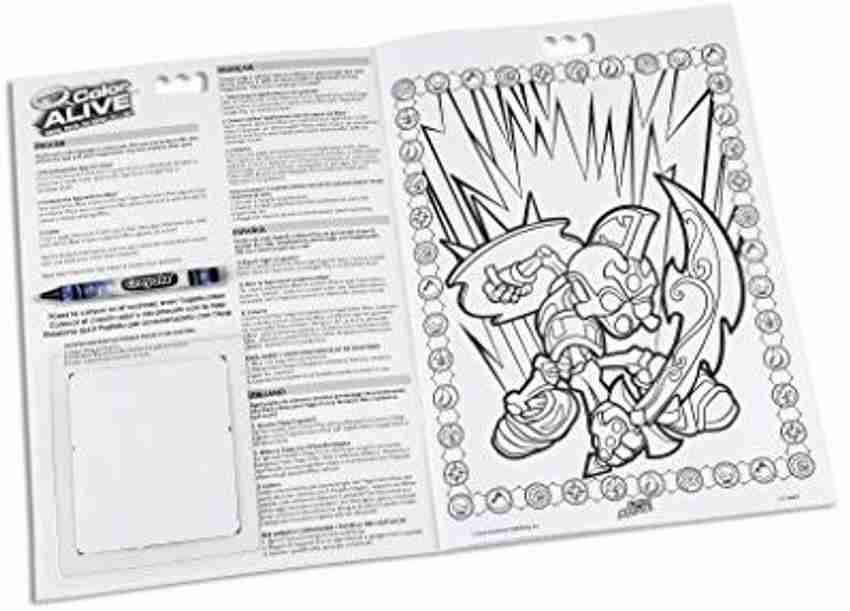 crayola color alive action coloring pages