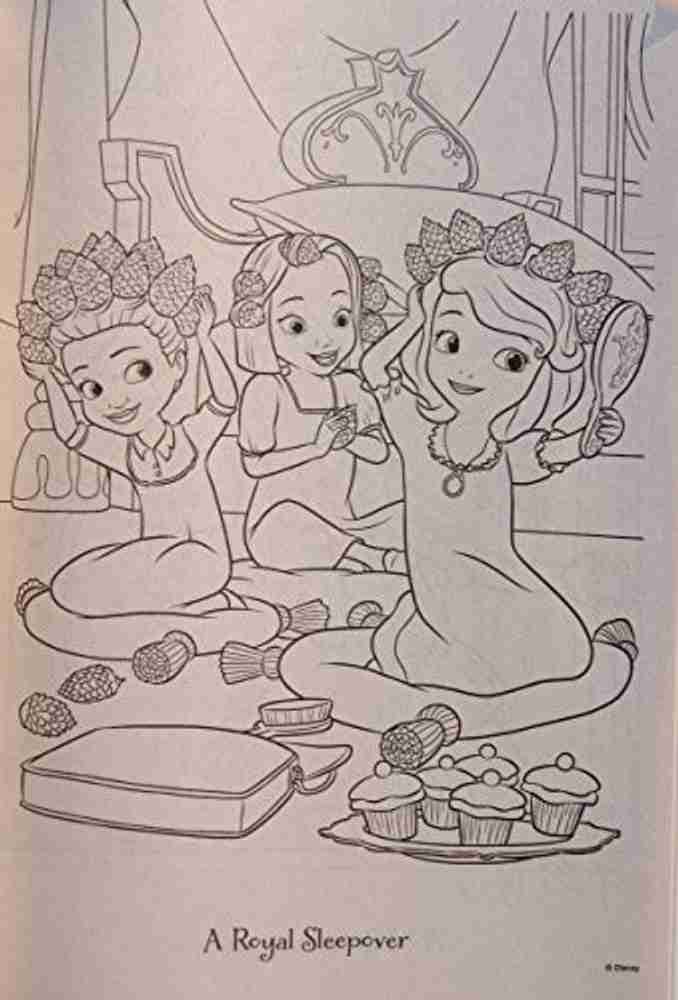 art coloring pages sofia the first