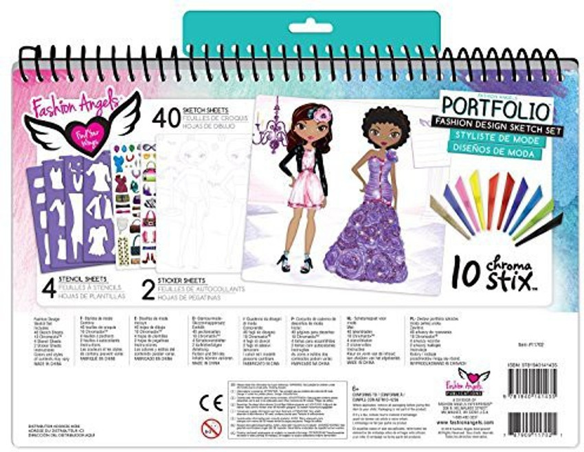 Fashion Illustration Portfolio Sets