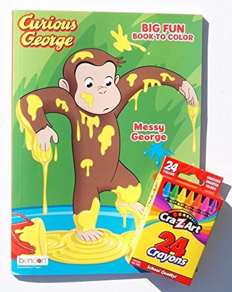 curious george teddy coloring pages