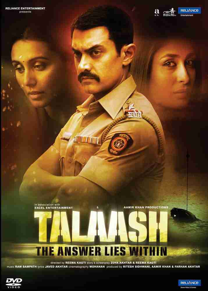 Capa Do Dvd Talaash