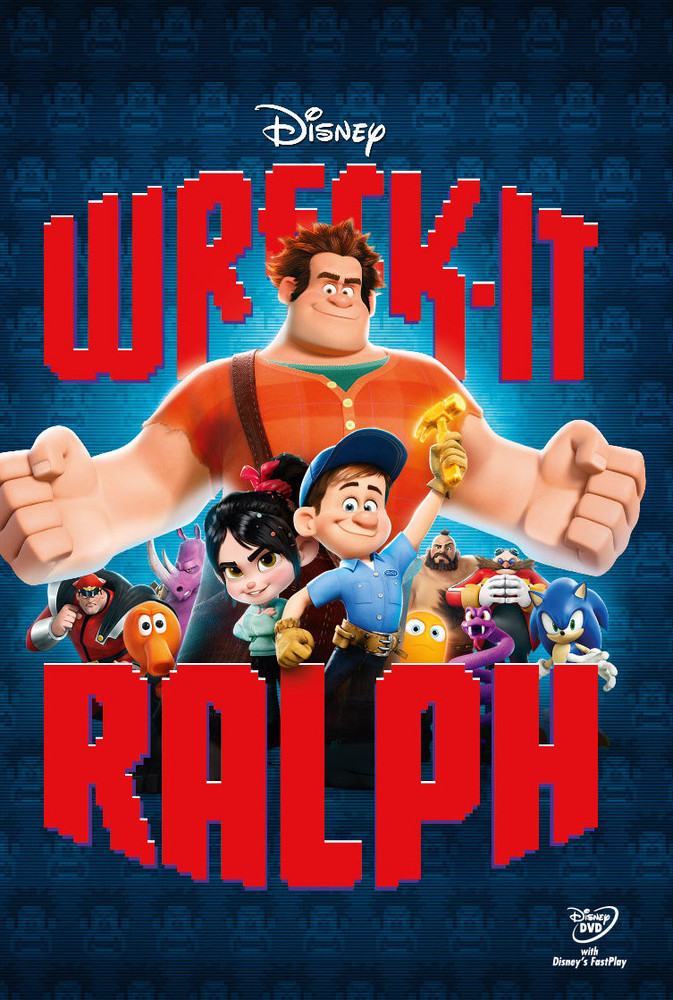 Wreck It Ralph Movie Poster English