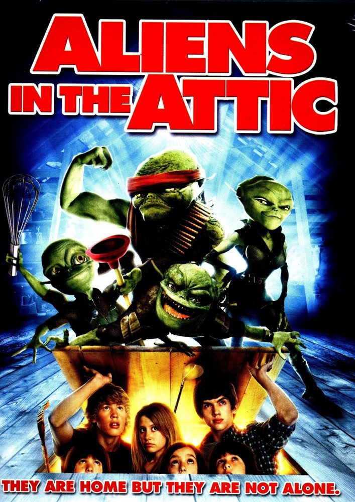 Aliens In The Attic Poster
