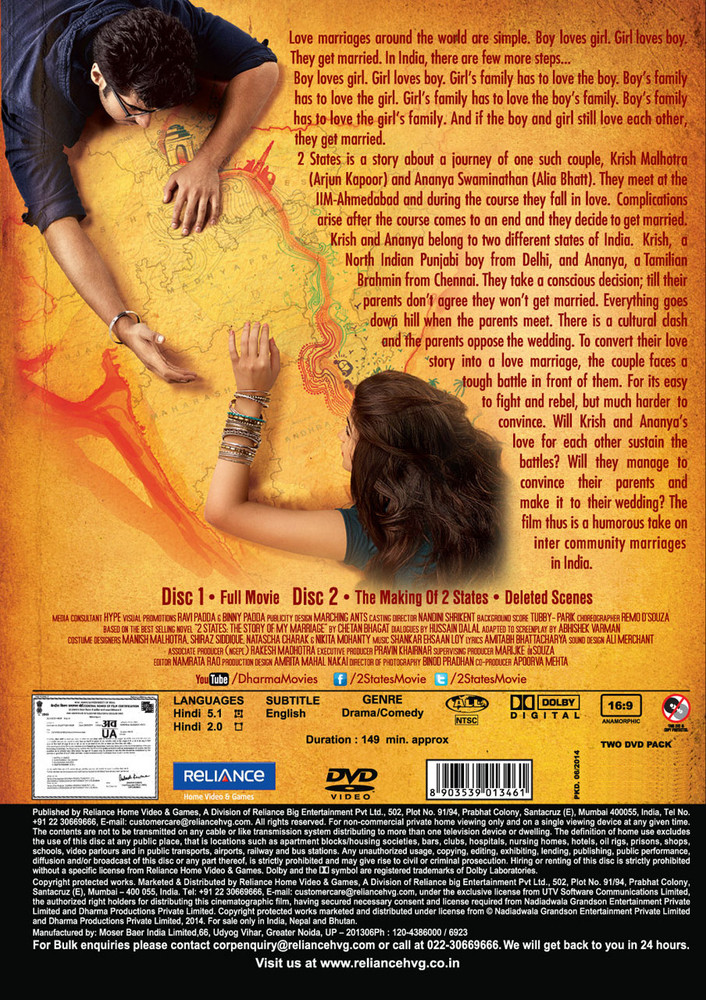 2 States Movie Poster