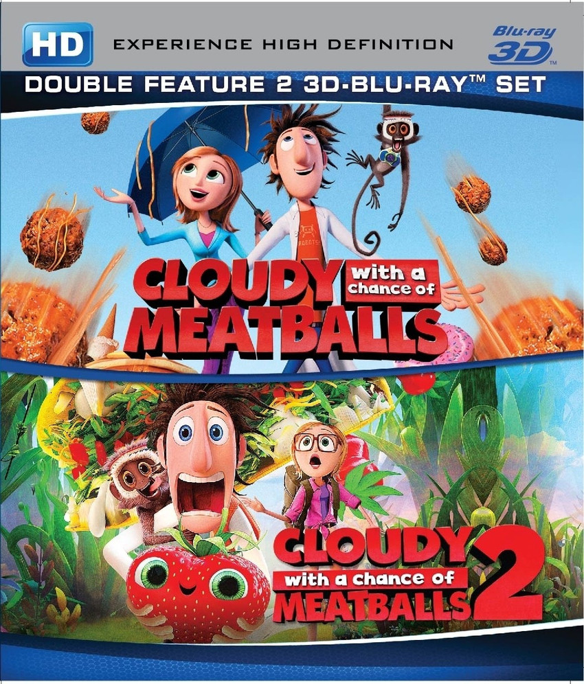 Cloudy With A Chance Of Meatballs 2 3d Cover