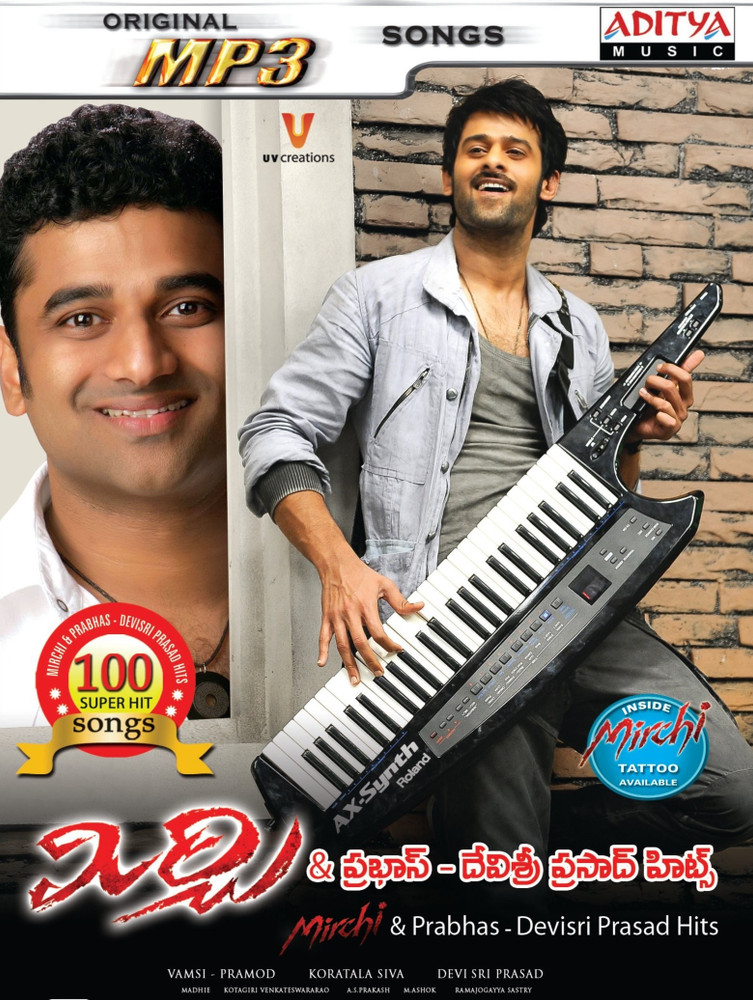 Prabhas Images In Mirchi Songs