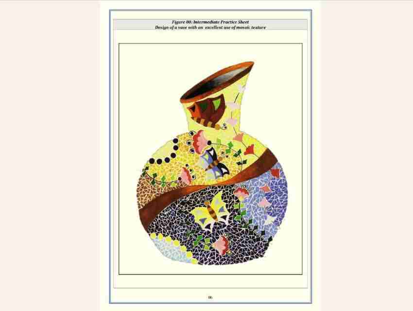 Flower Pot Design Drawing For Intermediate | Best Flower Site
