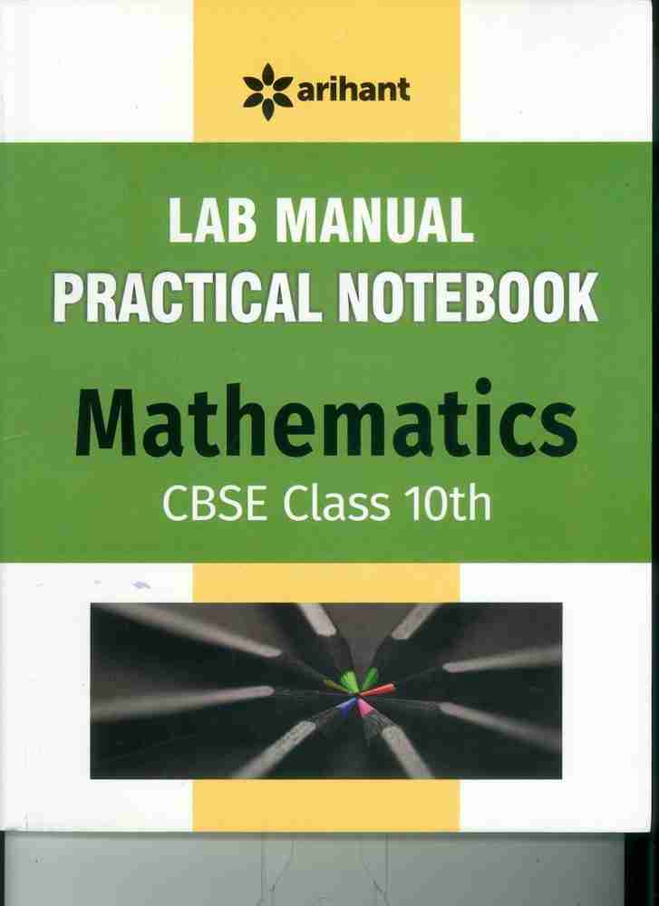 Arihant Mathematics Lab Manual Class 10, 08/30/2022