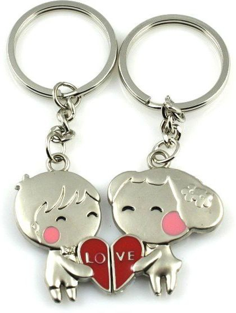 Heart Keychains For Couples