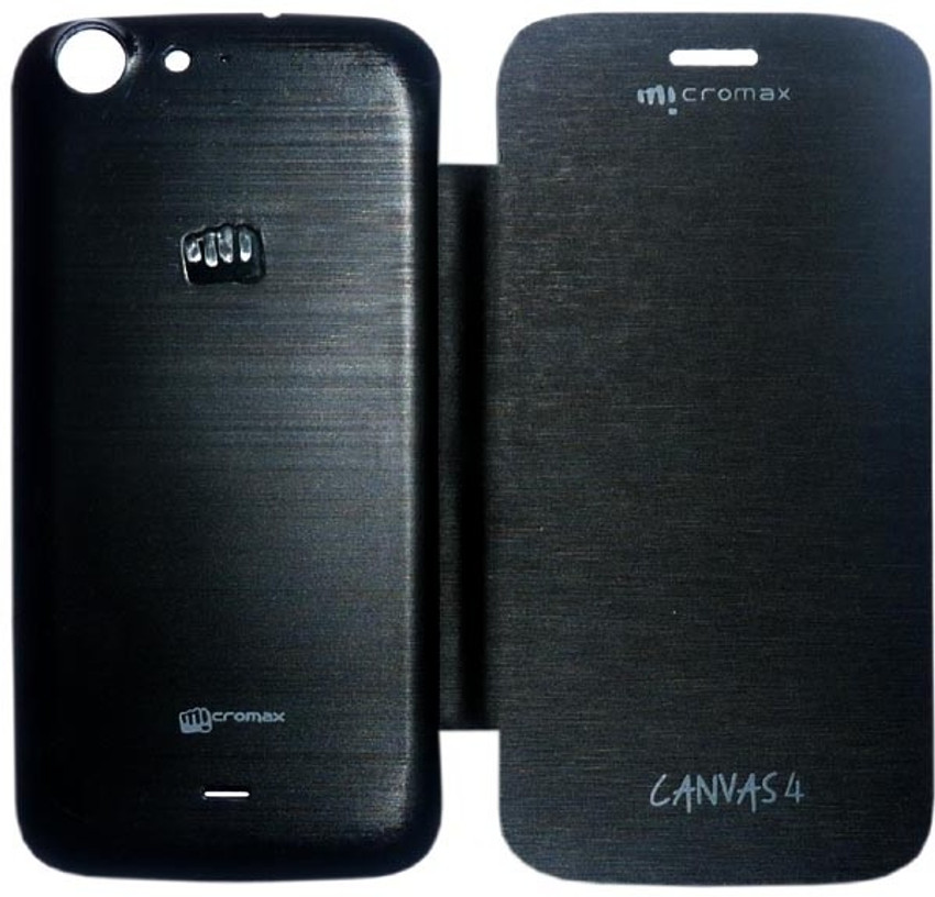 Micromax Canvas 4 A210 Flip Cover