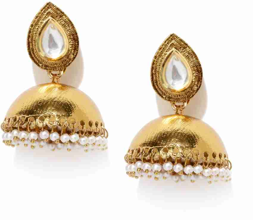 Flipkart Buy TIPSYFLY Diya earrings Alloy Jhumki Earring Online at Best Prices in India