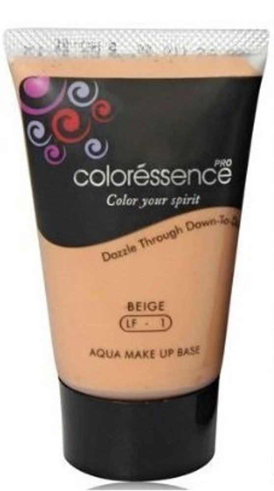Coloressence Aqua Makeup Base Foundation Beige Review | Saubhaya Makeup