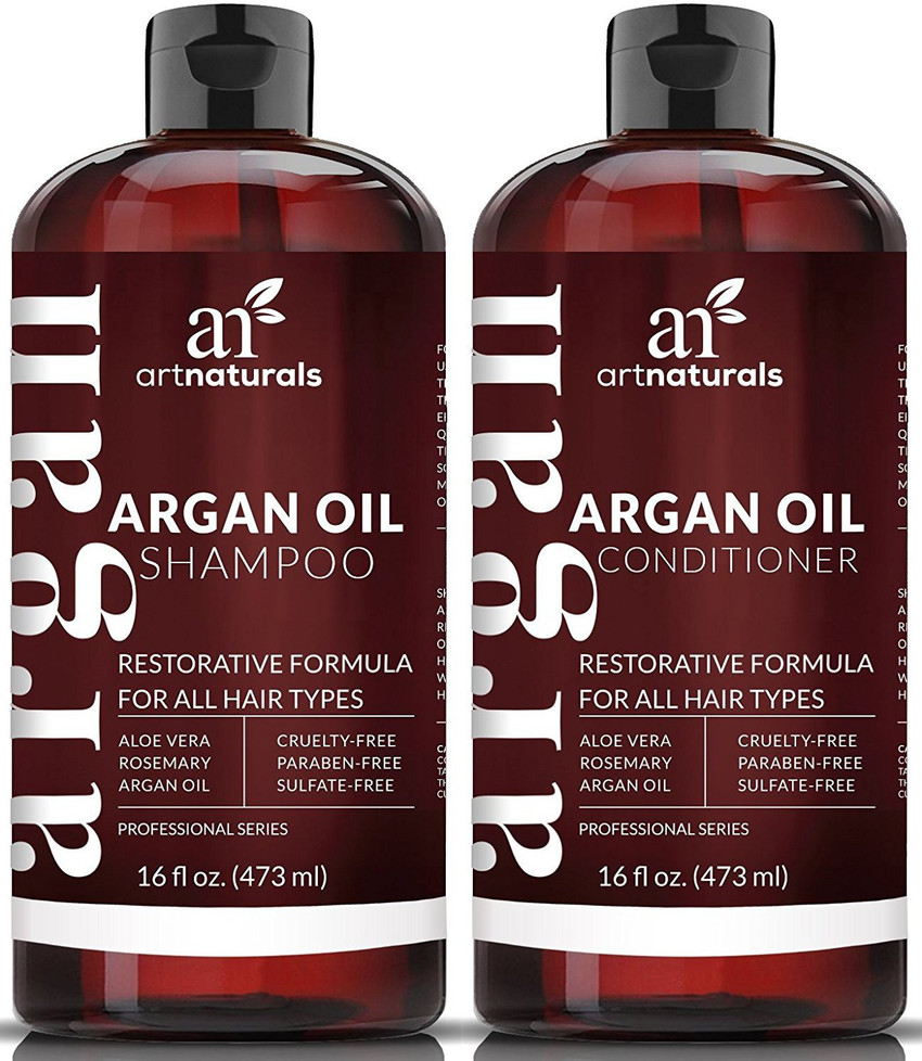 Artnaturals Organic Moroccan Argan Oil Shampoo and Conditioner Set 2 x 16 Oz Sulfate Free Volumizing Moisturizing Price in India Buy Artnaturals Organic Moroccan Argan Oil Shampoo and