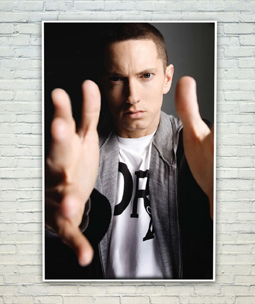 Eminem Rap God Myxtur Eminem Rap God Tribute Metal Poster (A5)