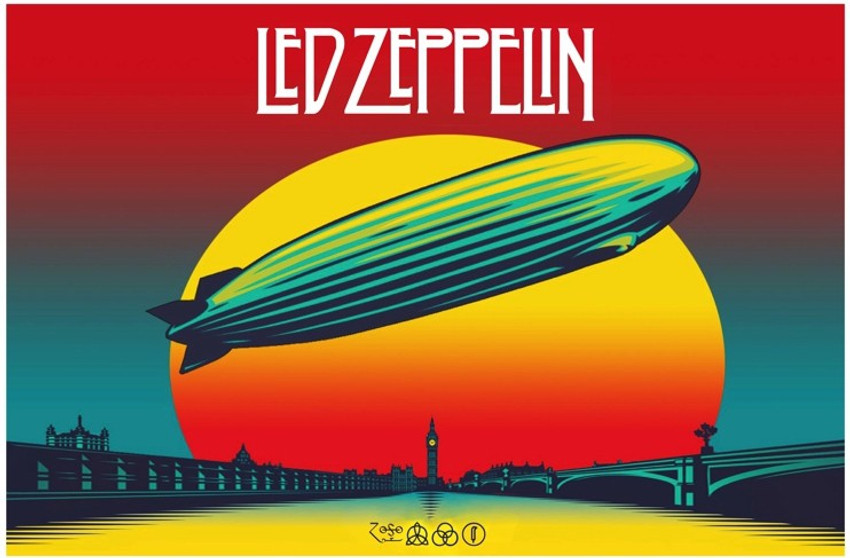 Led Zeppelin Album Art