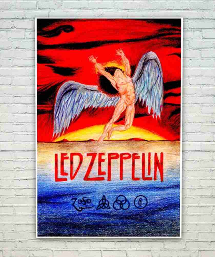 Led Zeppelin Album Covers Angel