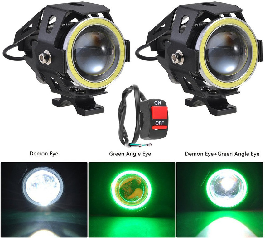 Demon Eyes Headlights Motorcycle