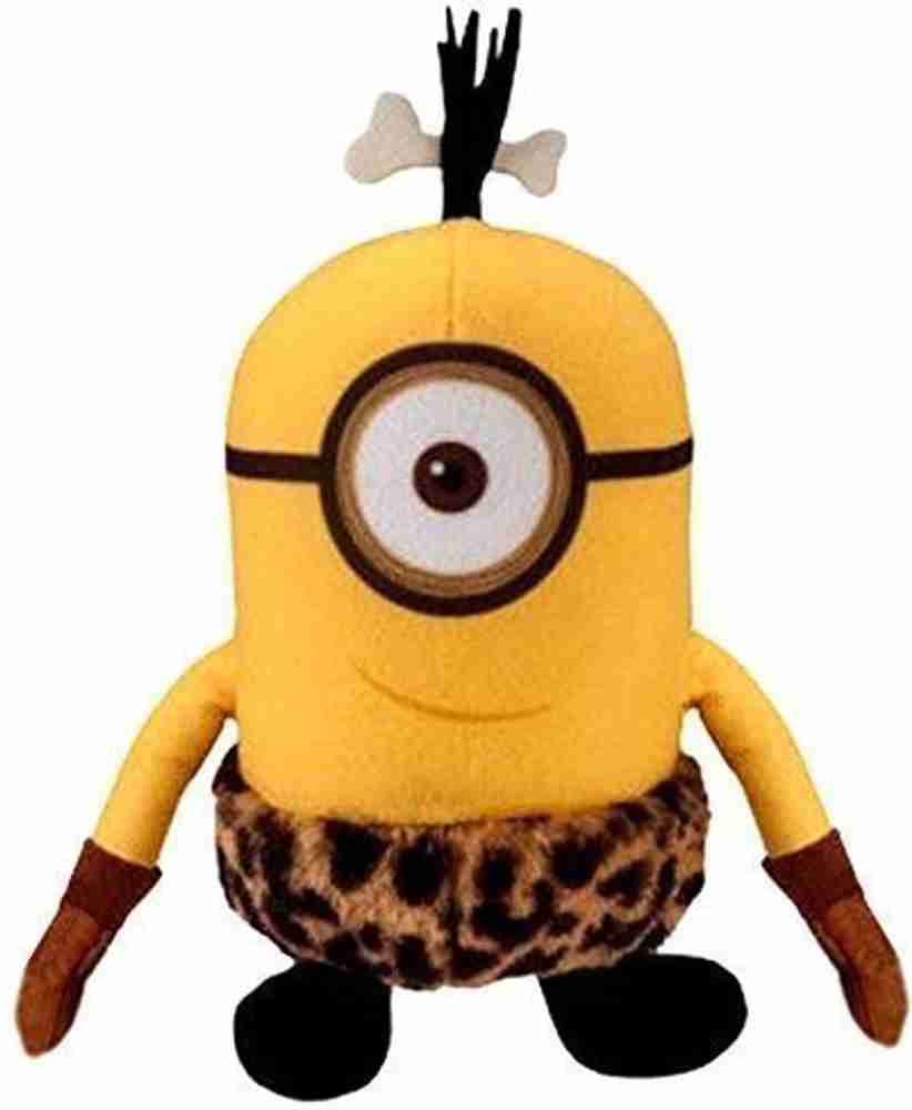 Illumination Entertainment Despicable Me The Minions 2015 Official Movie Caveman Minion Plush Toy 6 inch Despicable Me The Minions 2015 Official Movie Caveman Minion Plush Toy Buy Stuart the