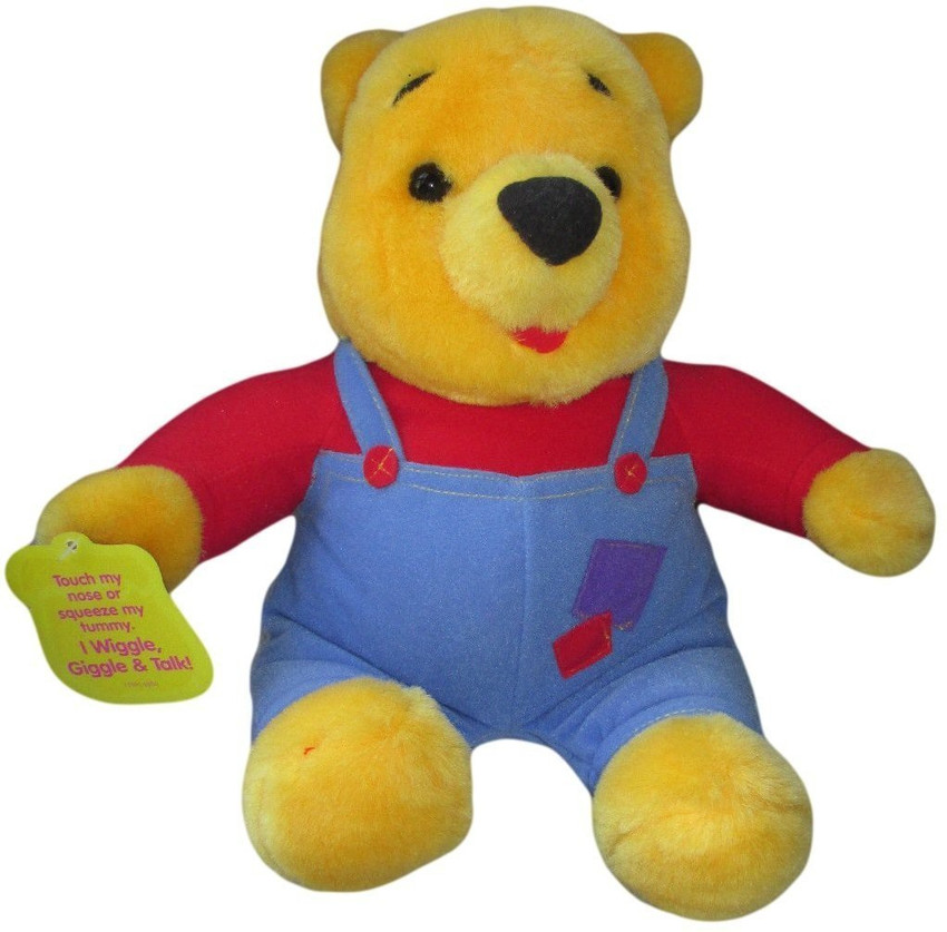 MATTEL Hug N Wiggle Pooh Talking Plush Toy 1997 4.4 inch Hug N Wiggle Pooh Talking Plush Toy 1997 Buy Winnie The Pooh toys in India. shop for MATTEL products in India. Flipkart