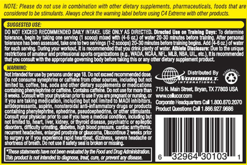 C4 Pre Workout Warning Label | EOUA Blog