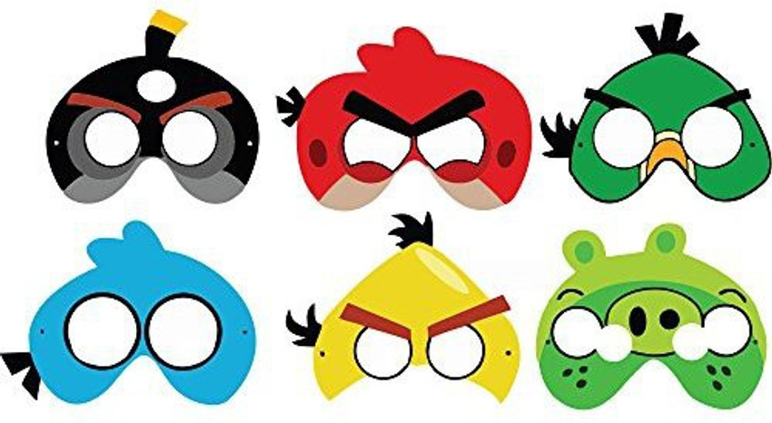 Angry Bird Mask Template