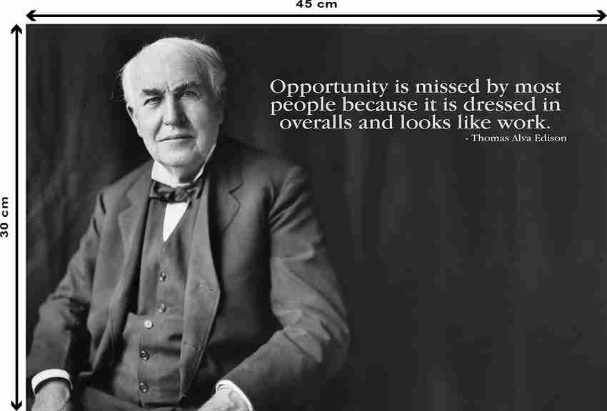 Thomas Alva Edison Quotes